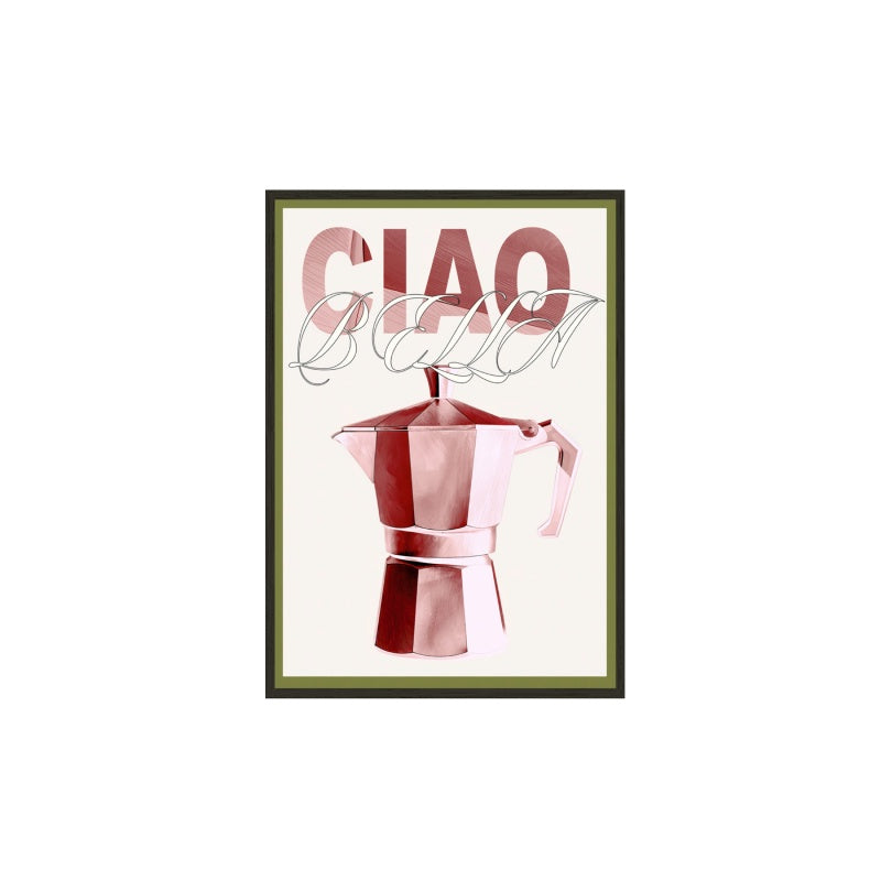 Ciao Cafe Framed Print