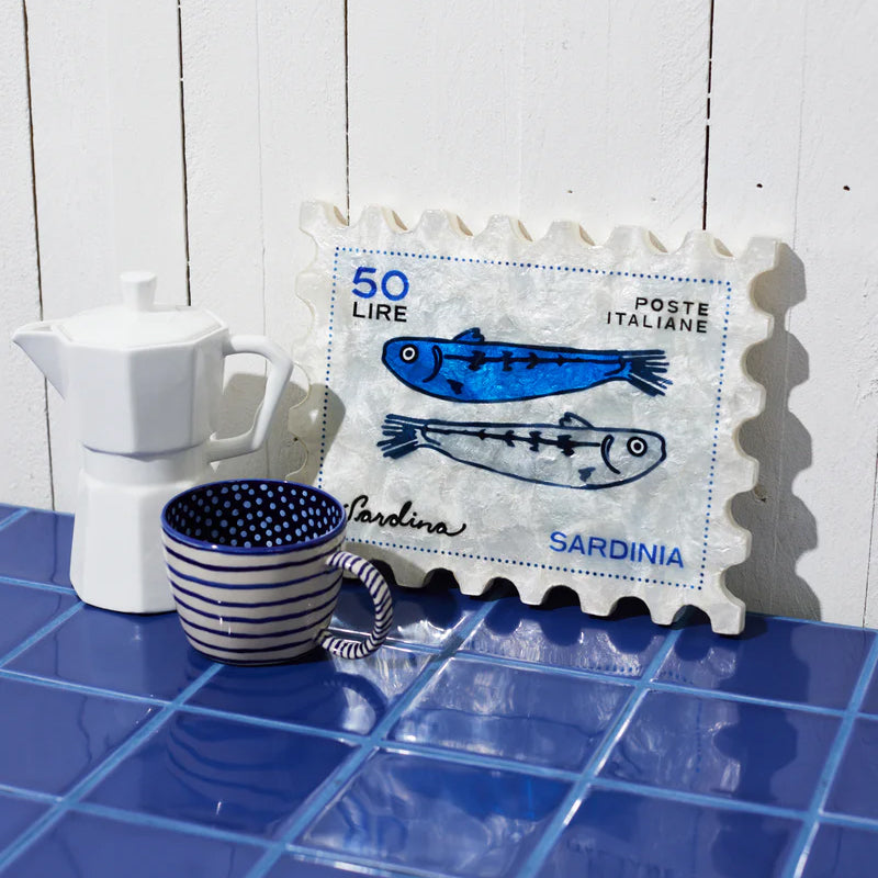 Sardine Stamp Wall Art