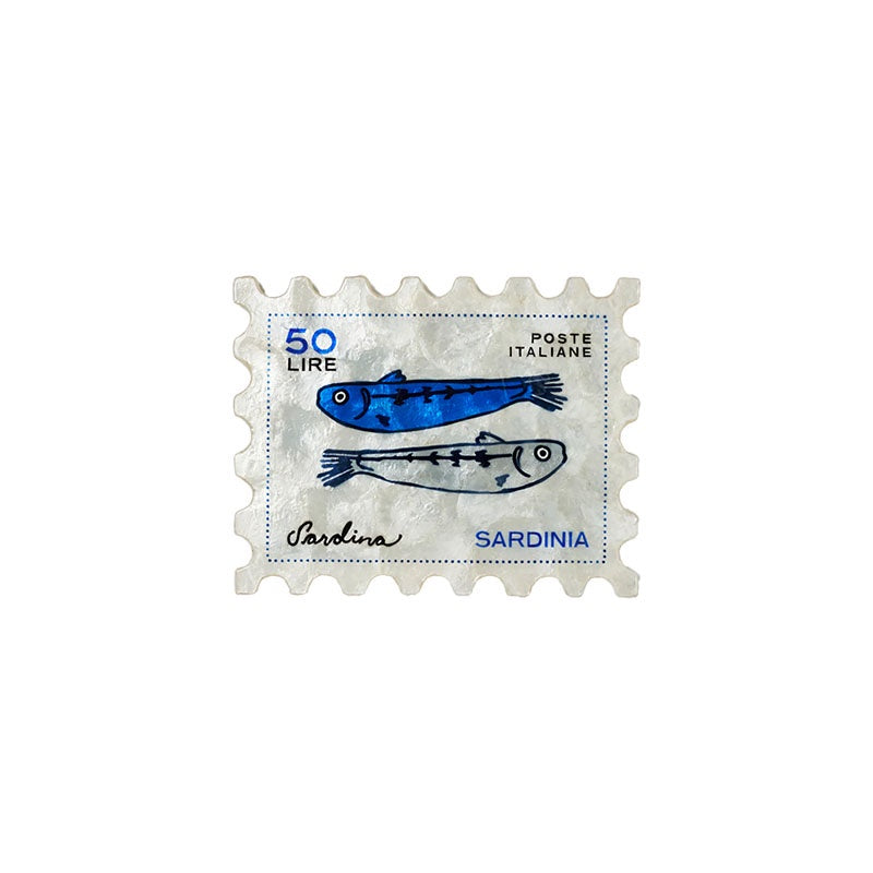 Sardine Stamp Wall Art